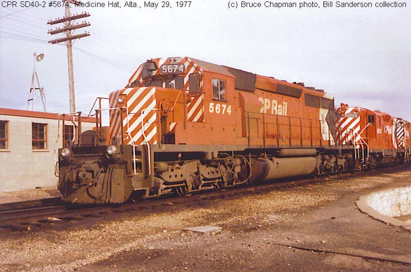 SD40-2 5674